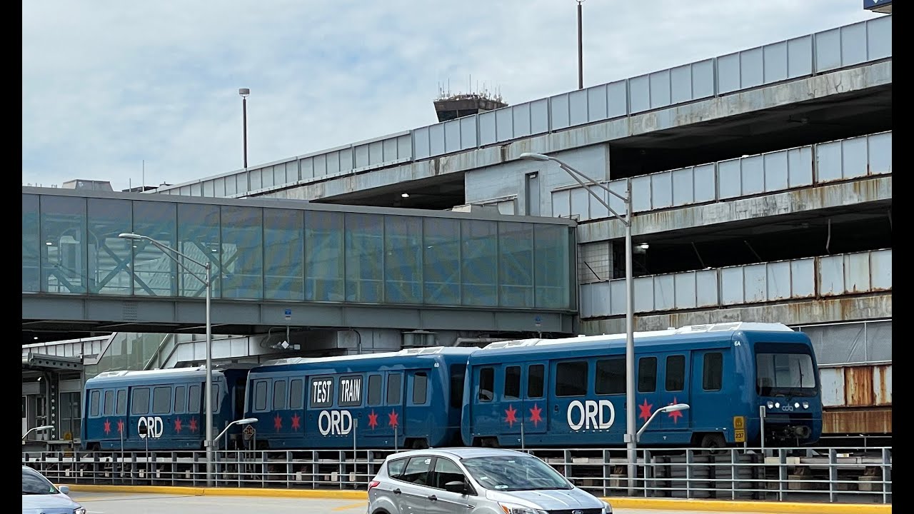 Chicago O'Hare International Airport Transit System (ATS) Ambience ...