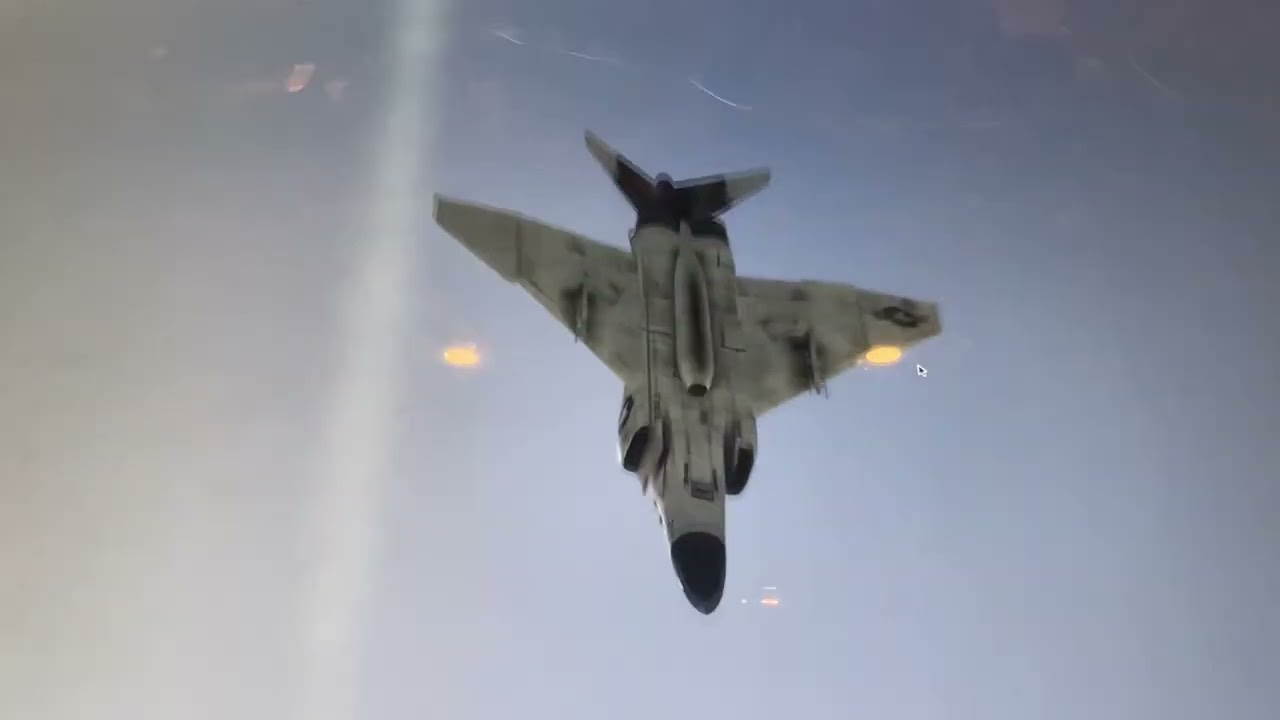 X-Plane 11 Top Gun Maverick Gloc and Phenix and Bob eject scene - YouTube