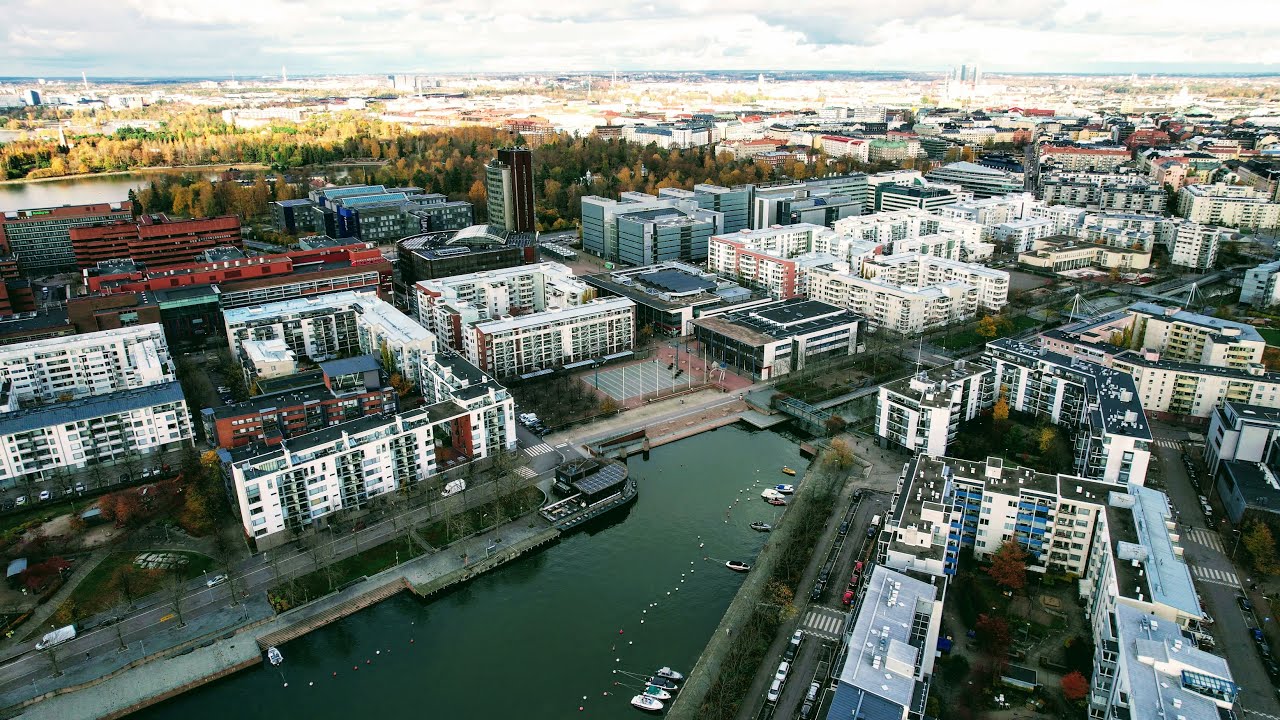 Helsinki Ruoholahti, October 2021 - YouTube