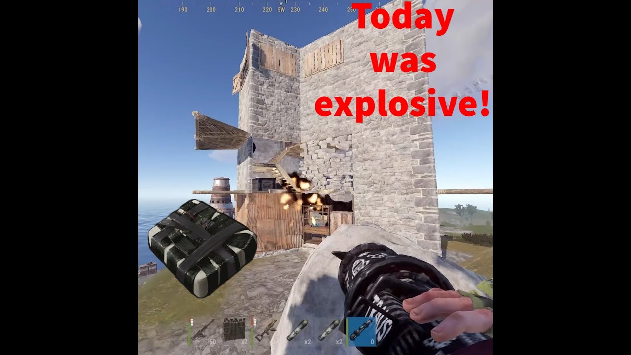 Today was explosive! S1:E6 - Solo Rust - YouTube