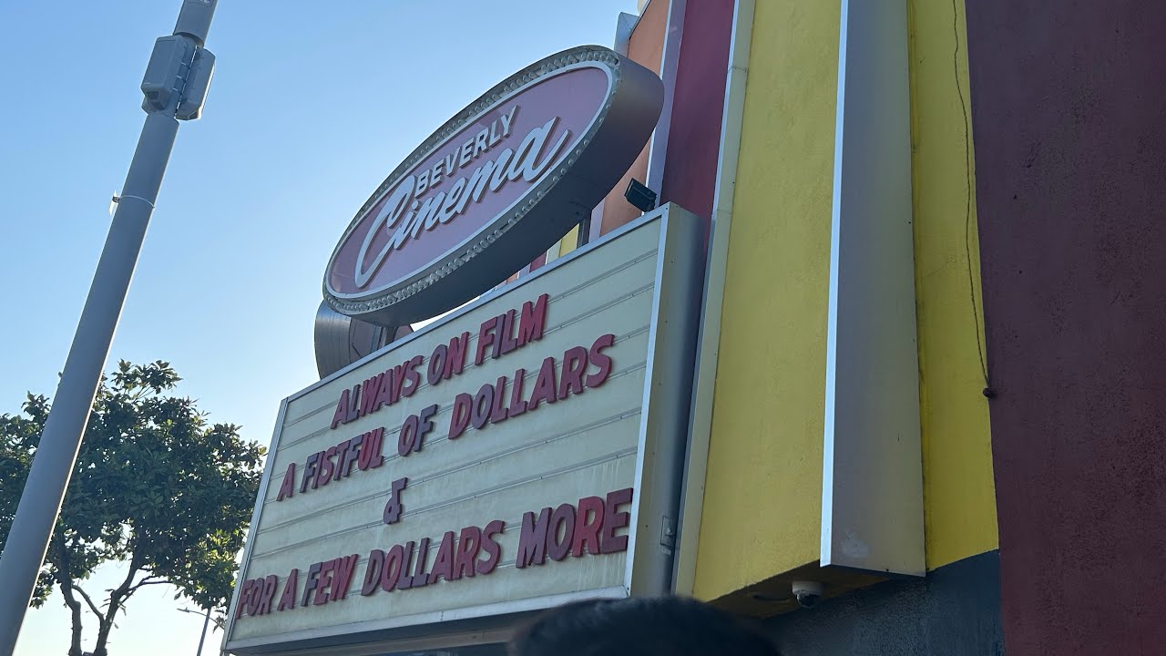 THE NEW BEVERLY CINEMA in LOS ANGELES! (July 25, 2023) - YouTube
