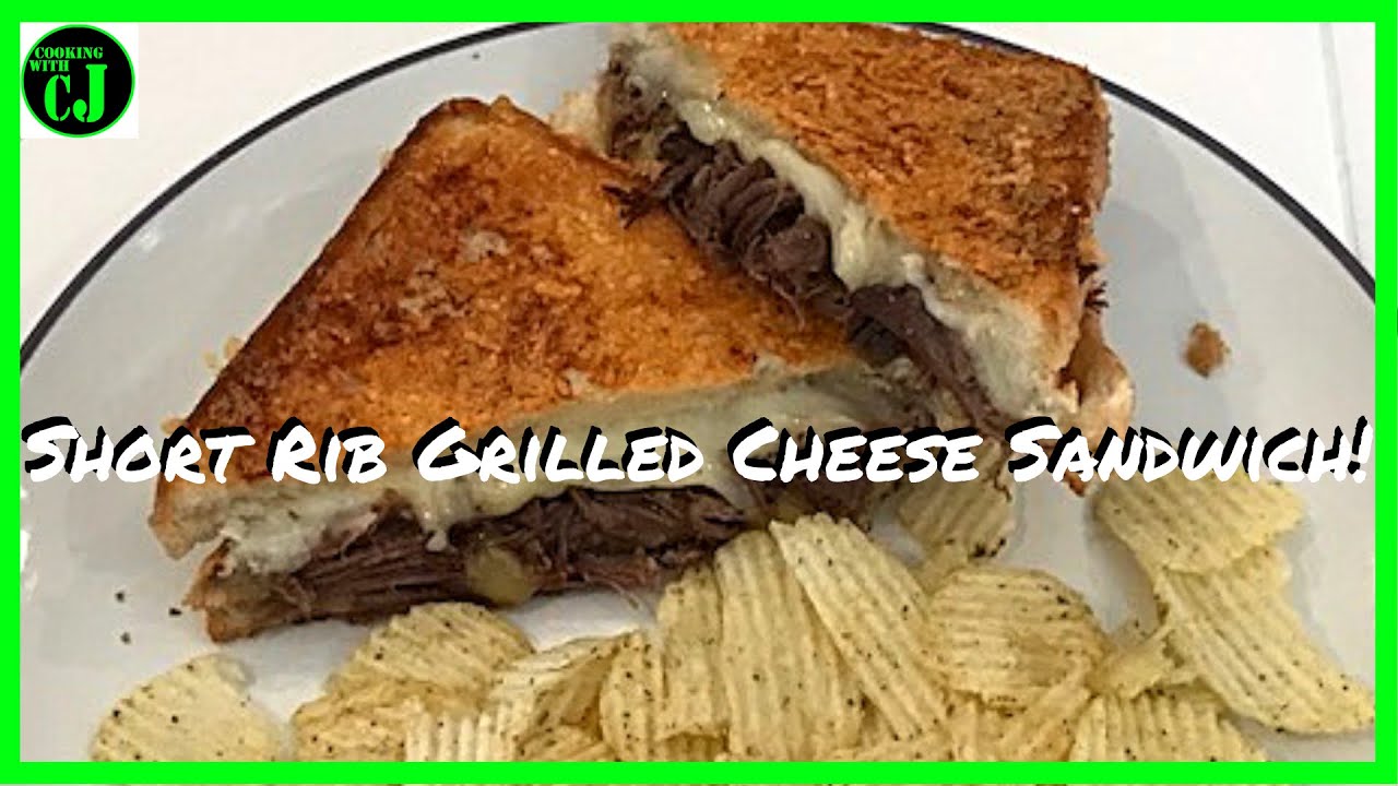 Beef Short Rib Grilled Cheese Sandwich - YouTube