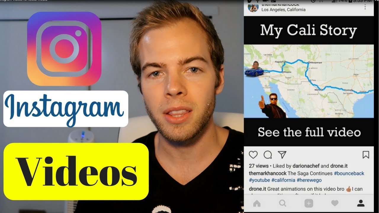 How to Make Good Square Instagram Videos for Social Media - YouTube
