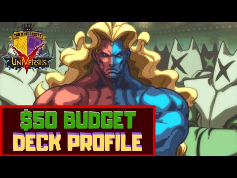 Gill - BUDGET UniVersus Deck Profile | TCGU