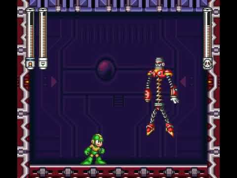 Mega Man 7 Boss Battle #22 - Spring Man (Rematch) - YouTube