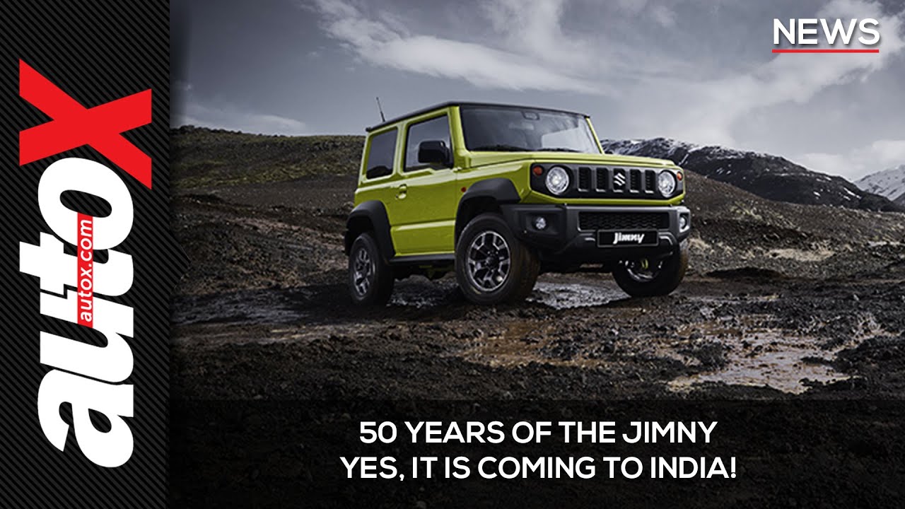 50 years of the Jimny. Yes, it's coming to India! | autoX - YouTube