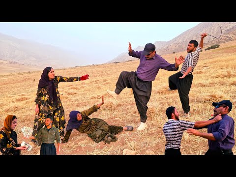 Abolfazl and Zohra's courageous resistance to the Amir's ruthless attacks and threats!😱🙏🌾