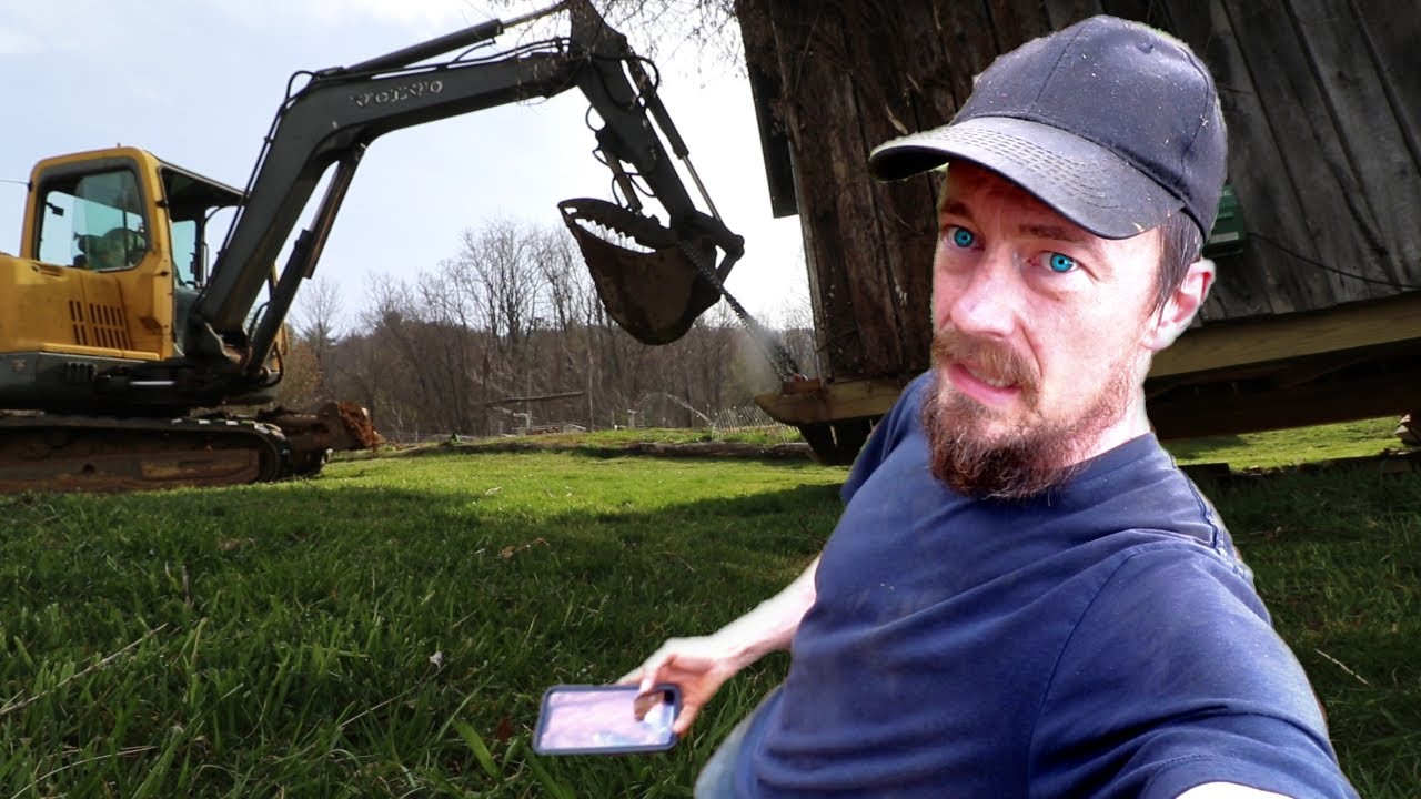 Bringing in BIG Machines for a HUGE Job on the House Renovation! - YouTube