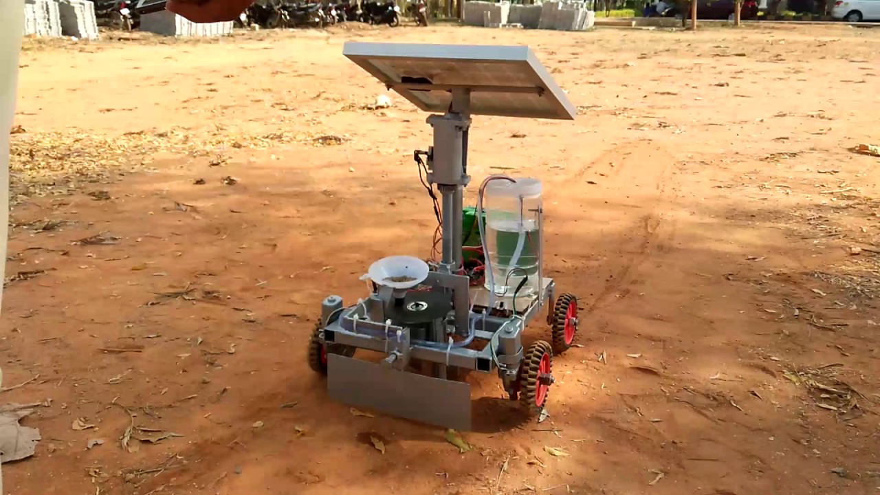 Multi purpose agricultural robot - YouTube