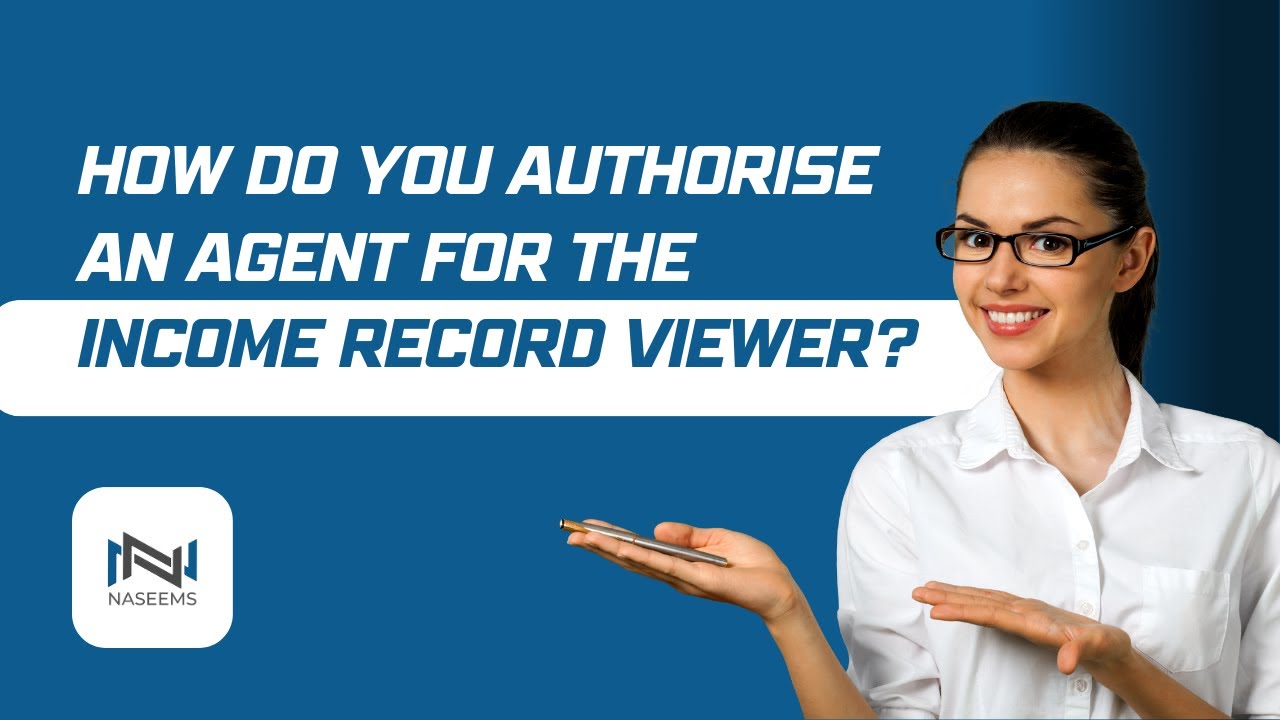 Authorising an Agent for Income Record Viewer | Step-by-Step Guide -#incomerecord # ...