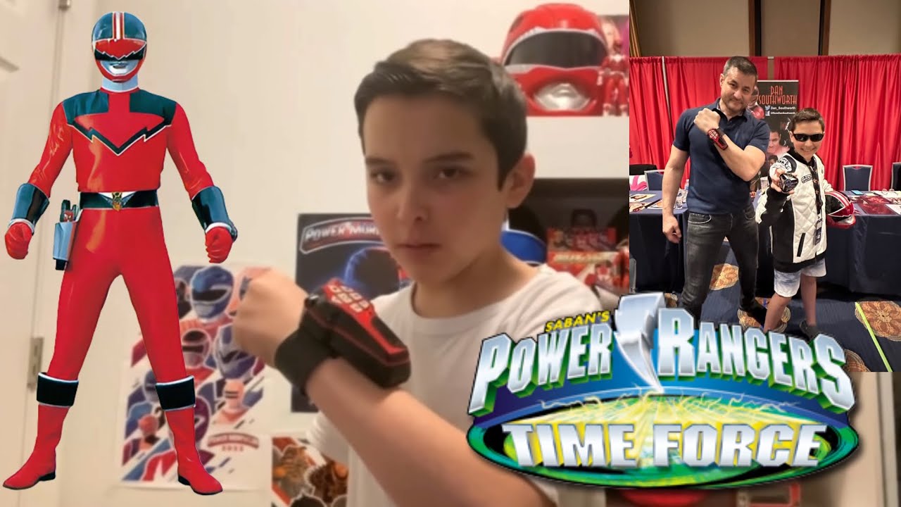 Power Rangers Time Force Quantum Ranger Morph - YouTube