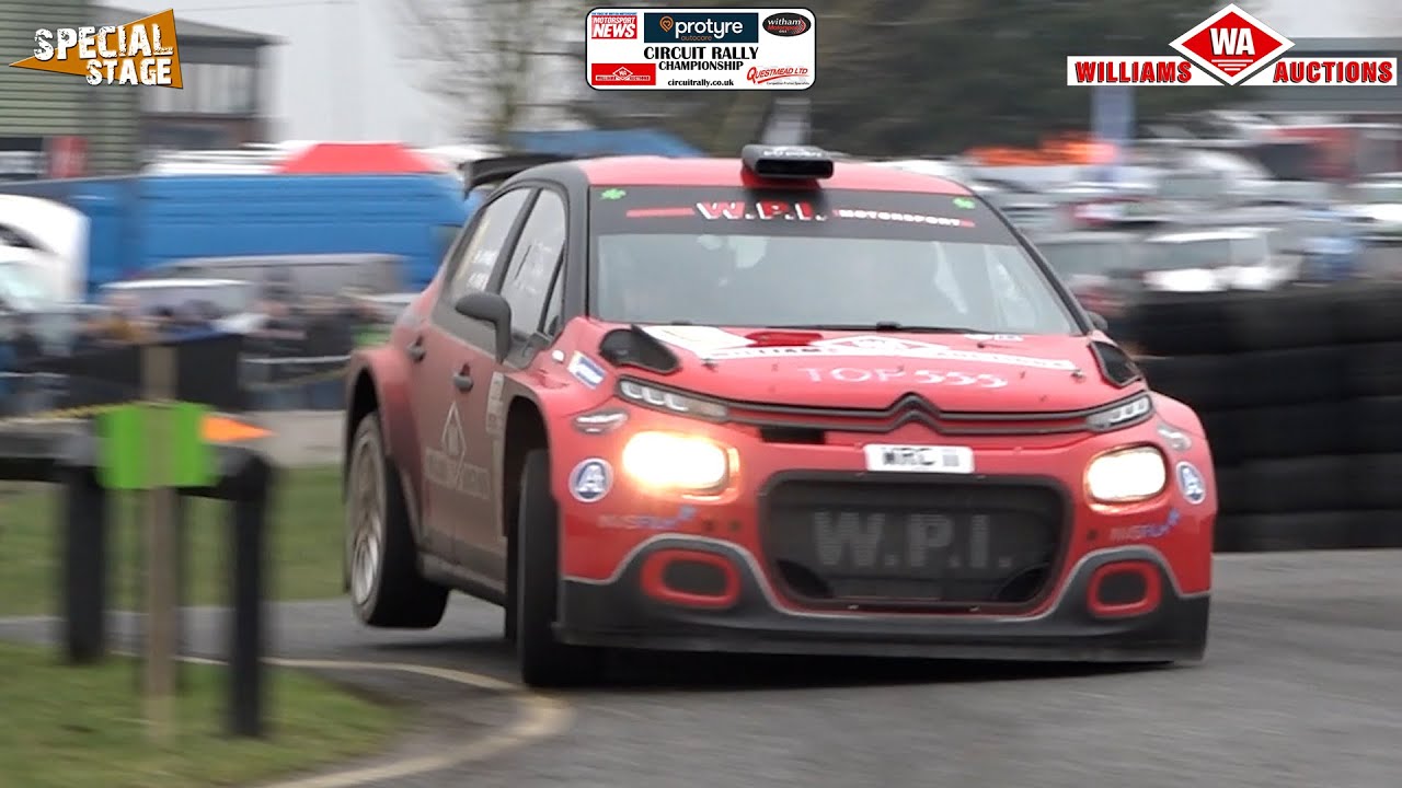 Snetterton Stage Rally 2025 Crash & Action - YouTube