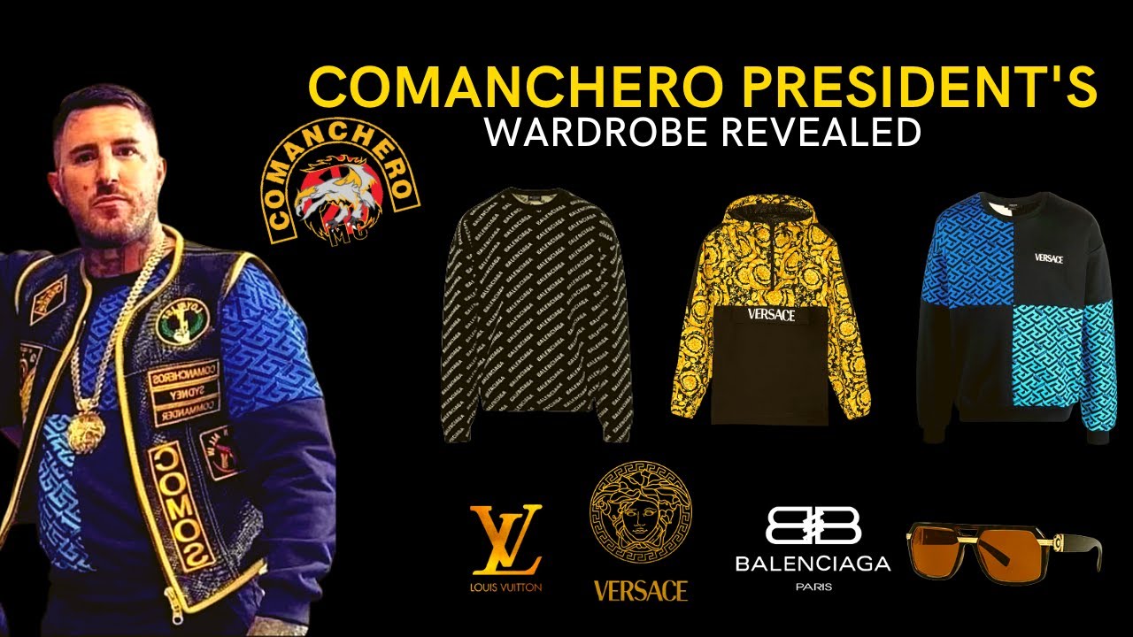 Comanchero National President's Wardrobe revealed - YouTube