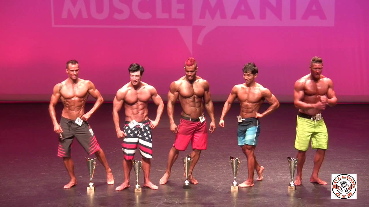 Men's Physique Open All Competitors 2016 Musclemania Universe - YouTube