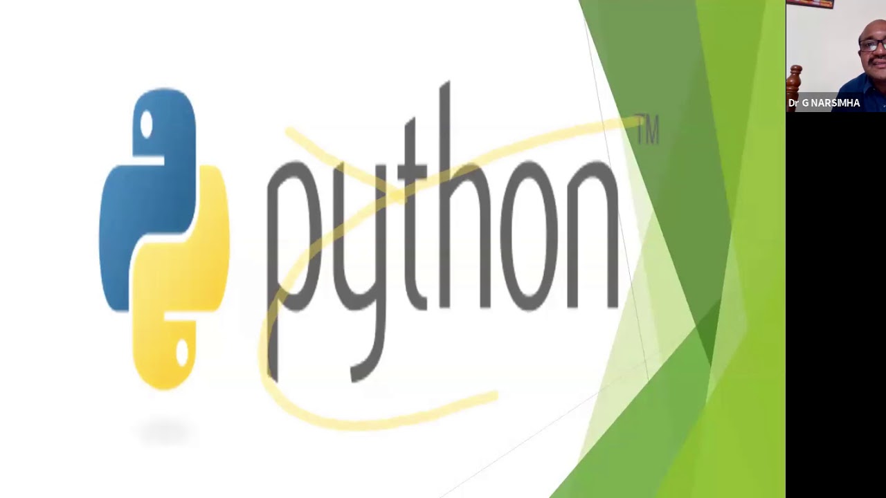 Webinar on Advanced Python Programming | Dr. G Narsimha, Professor, CSE dept, JNTUH | Rishi Ms ...