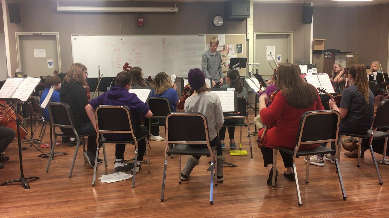 Eric Friel Conducting 1812 - YouTube