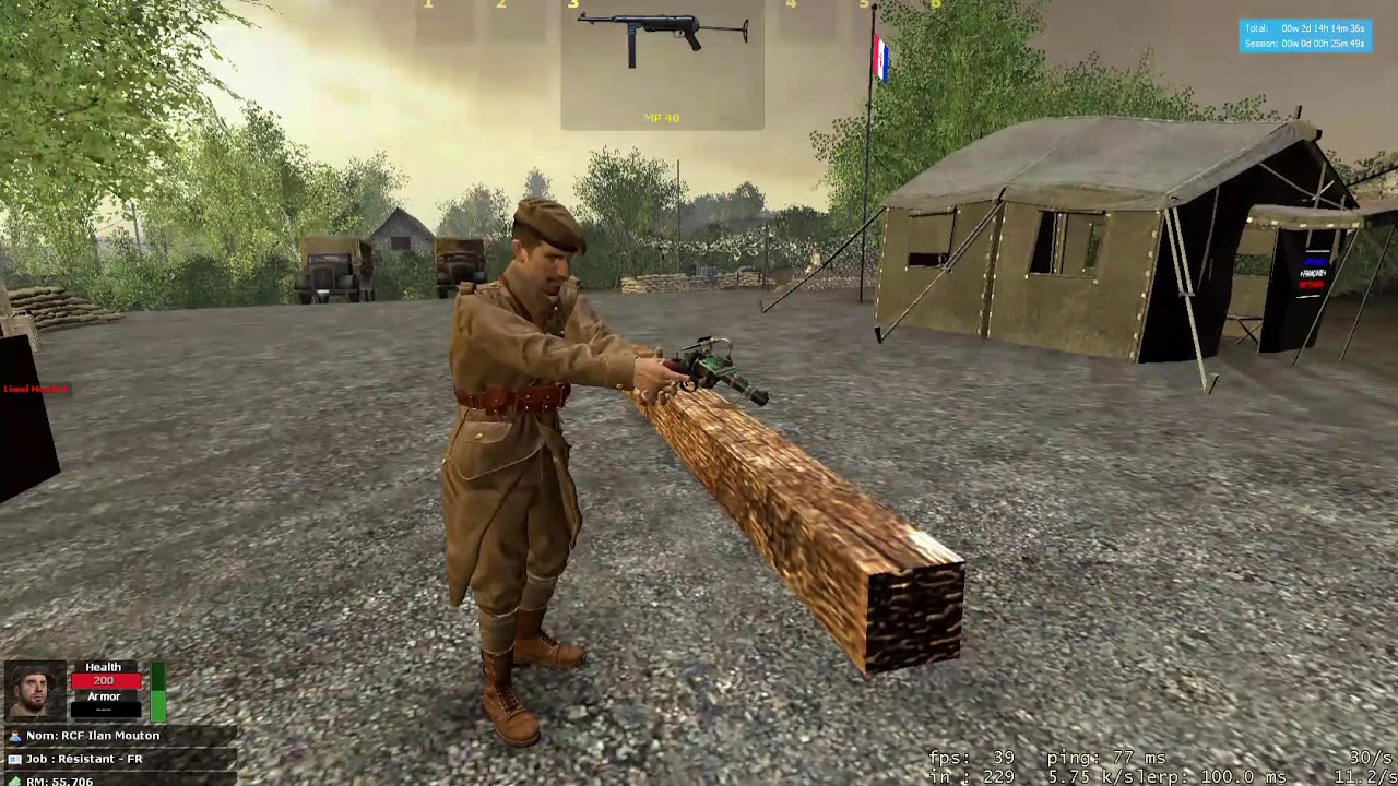 Preuve / Garry's mod / WW2 CTG / 18 février / ᴱˡᵐᵉʳᵉ (ง ͡ʘ ͜ʖ / Partie ...