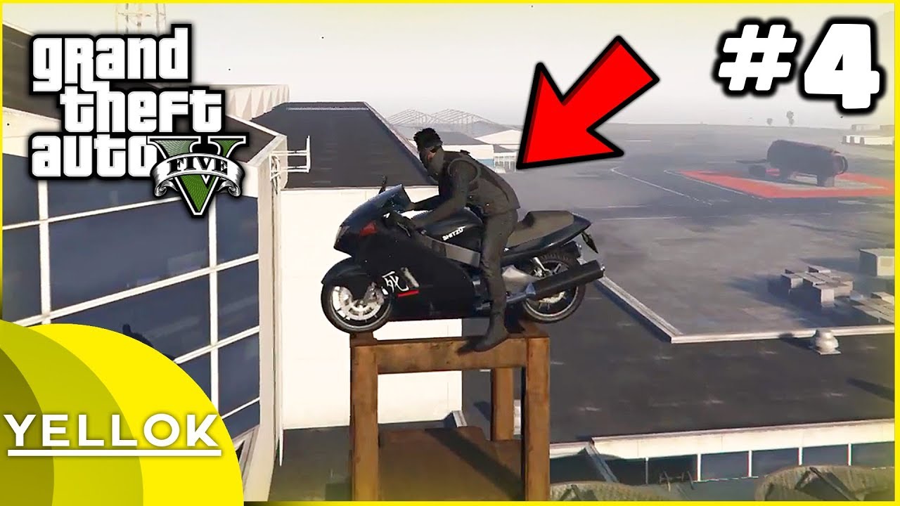 COOL ORIGINAL STUNTS! - GTA 5 TOP 10 STUNTS #4 (Best GTA V Clips, Wins ...