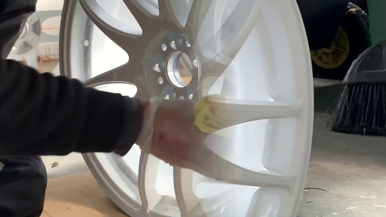 Ceramic coating brand new rims service provided by @xactdetail - YouTube