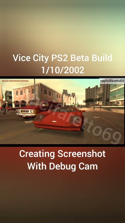 GTA Vice Beta Build 1/10/2002 Screenshot Debug Cam #GTAVI #GTA6 #GTAV #GTA5 #Leaked #GTAViceCity ...