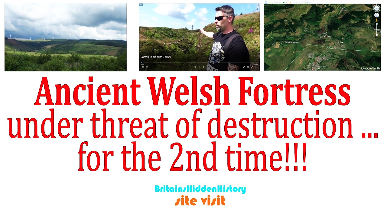 Fascinating and disturbing visit to the site of the ancient fort system ...