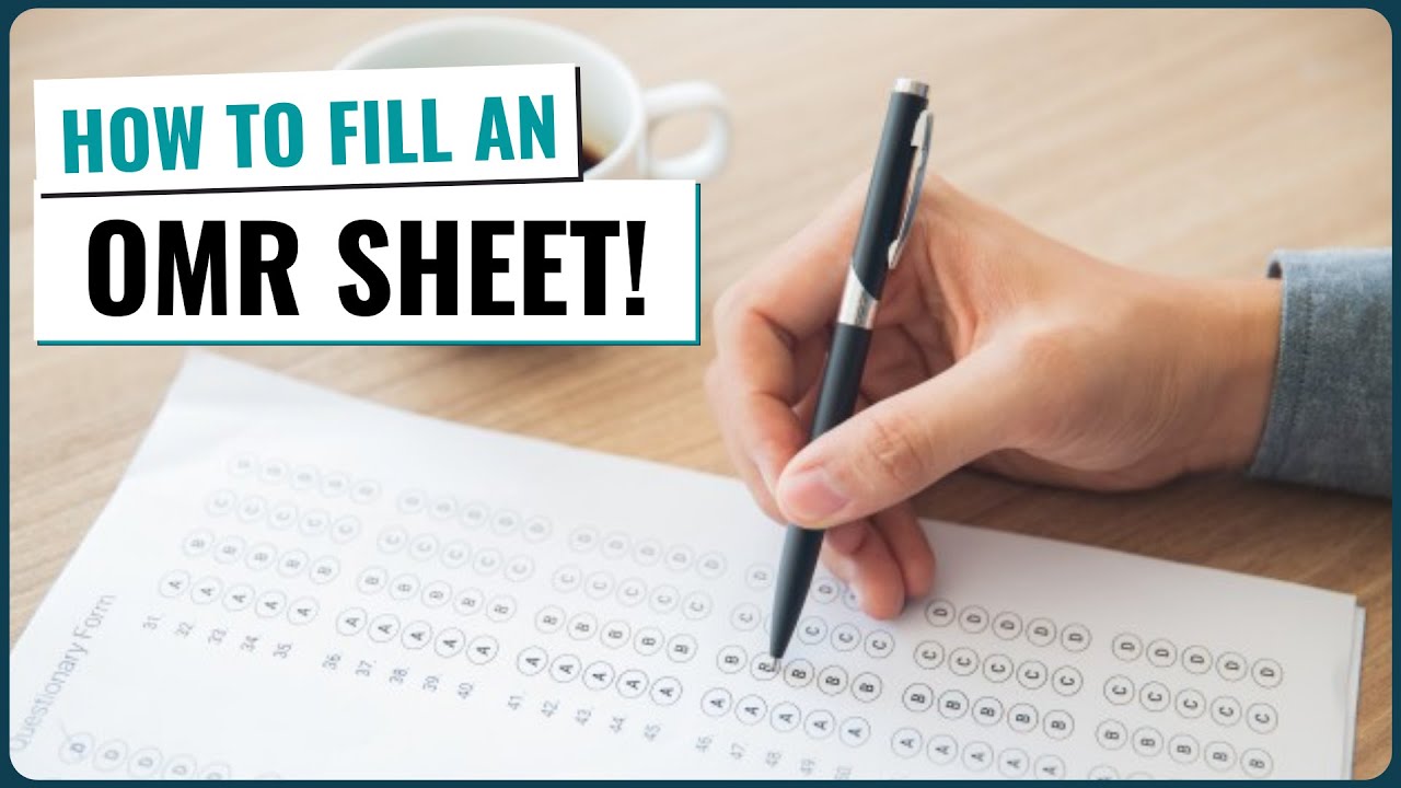 OMR Sheet Fill Up Process | Optical Mark Recognition | OMR Sheets | MG ...