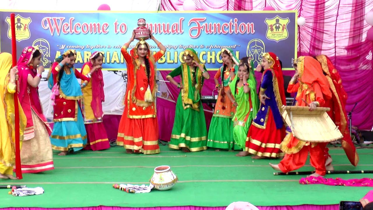 Gidda song | punjabi |giddha boliya song | SP International school ...