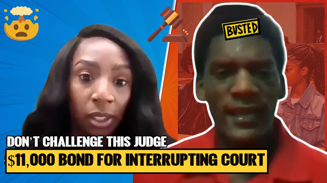 DON'T Get Caught Disrupting Court or You'll Face a $11,000 Cash Bond ...