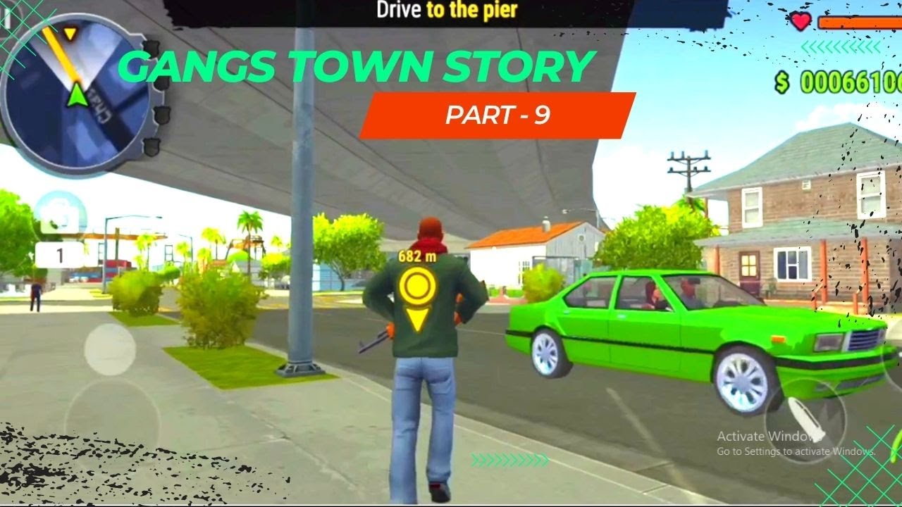 GANGS TOWN STORY 2022| AK47 Gun with Amazing Cars | PART 9 | SKYline ...