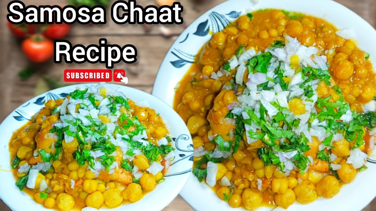 How To Make Samosa Matar Chaat Recipe | समोसा चाट रेसिपी | Samosa Chaat ...