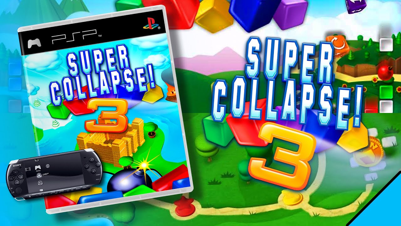 Super Collapse 3 | PSP Gameplay 🌈🌈 - YouTube