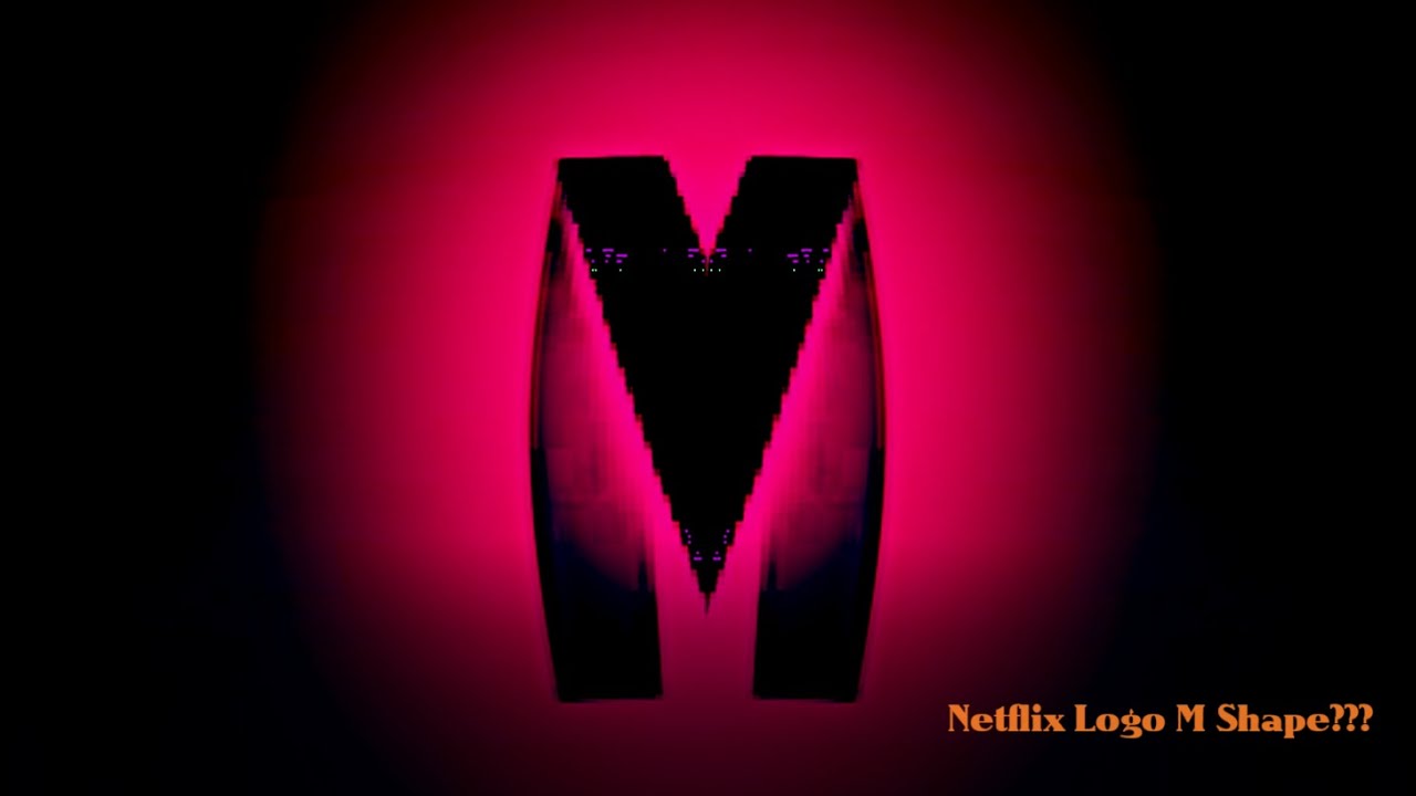 4K HD Netflix Intro Logo M Shape (Glow+) Mirroring Sponsored by Most ...