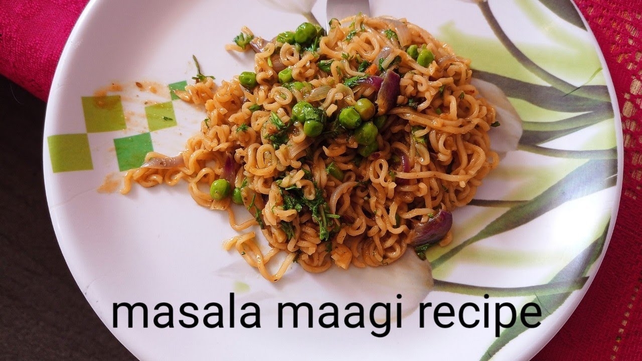 spicy masala maagi recipe 😛 - YouTube