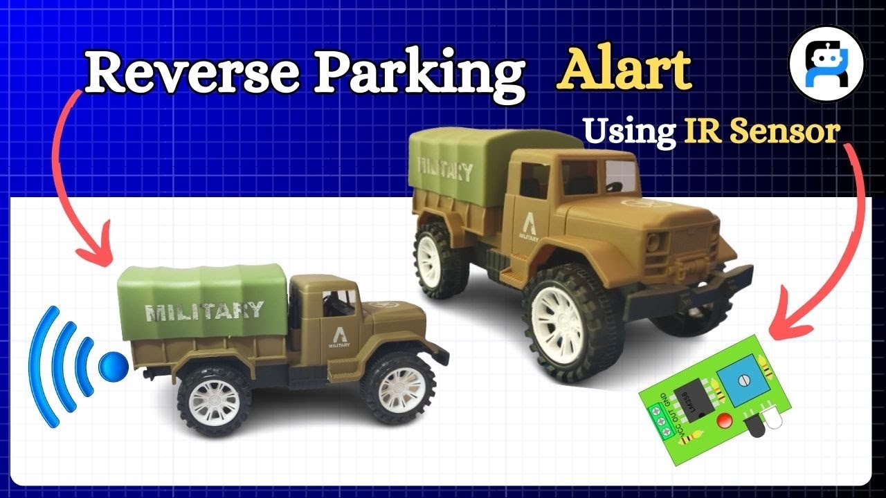 Reverse parking Alert Project | Beginner project / School Level Project ...