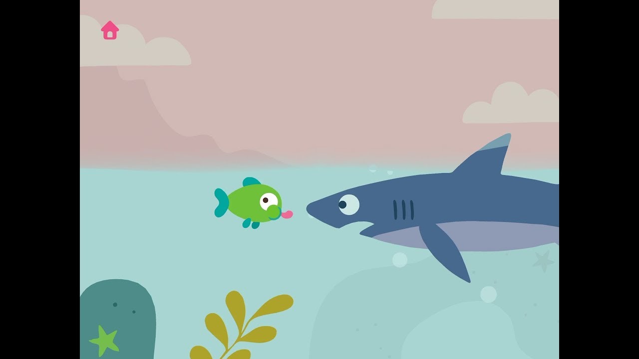 Play fun ocean animal game Sago Mini Ocean Swimmer Learning animals for ...
