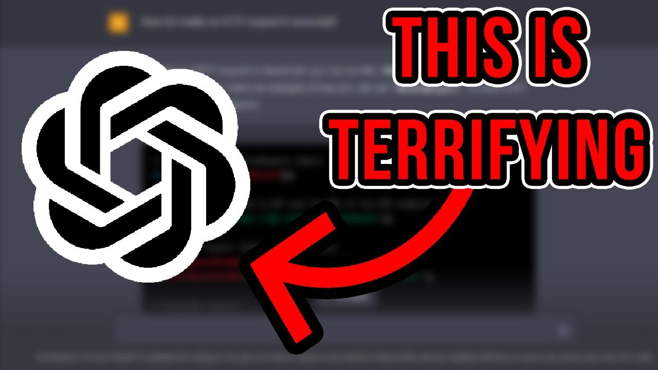 The A.I. that could replace Programmers | Using ChatGPT for the first time - YouTube