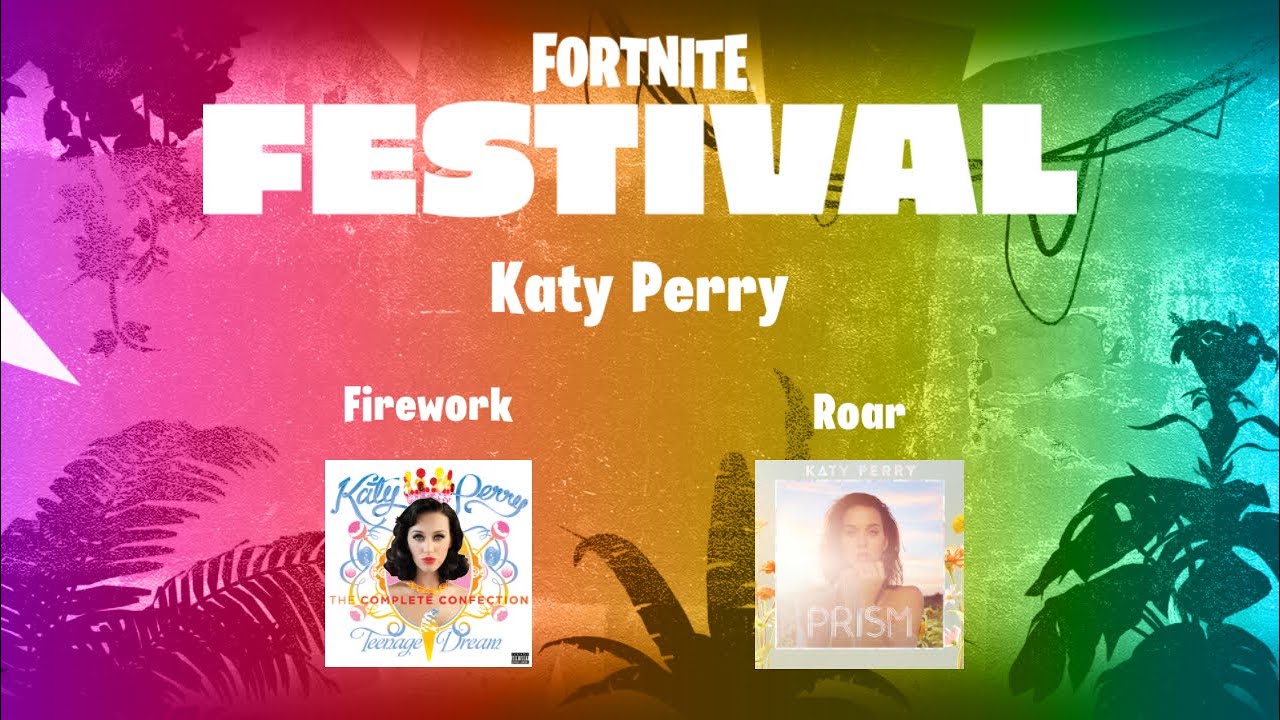 Firework & Roar By Katy Perry - Fortnite Festival (100% Expert Vocals ...