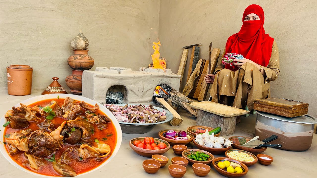 Goat head curry , KING of GOAT HEAD CURRY | Goat Head Recipe Cooking in ...