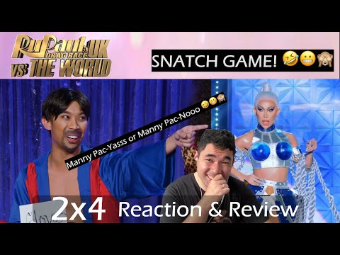 RuPaul’s Drag Race UK vs The World 2x4 “Snatch Game” | Reaction and ...