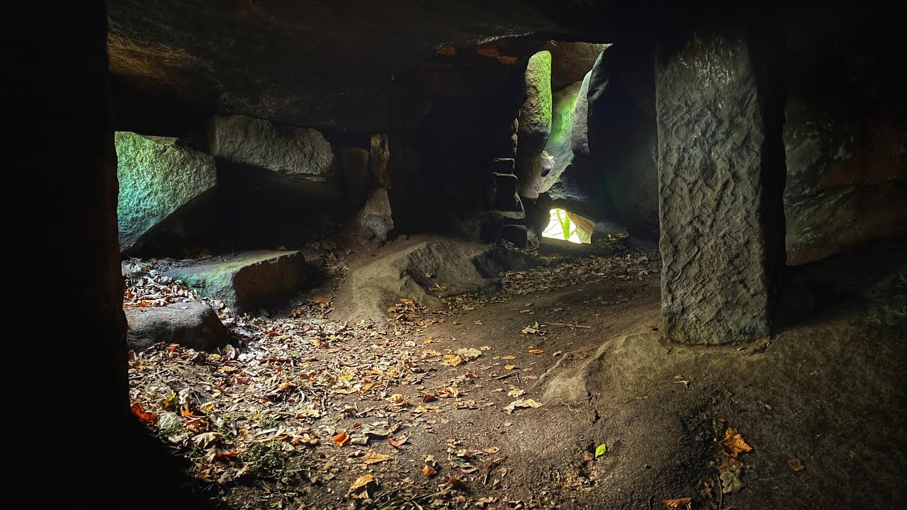 The Druid caves Derbyshire uk - YouTube