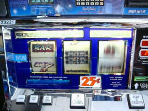 25 Cent 2 coin Wild Thing Slot Machine - YouTube