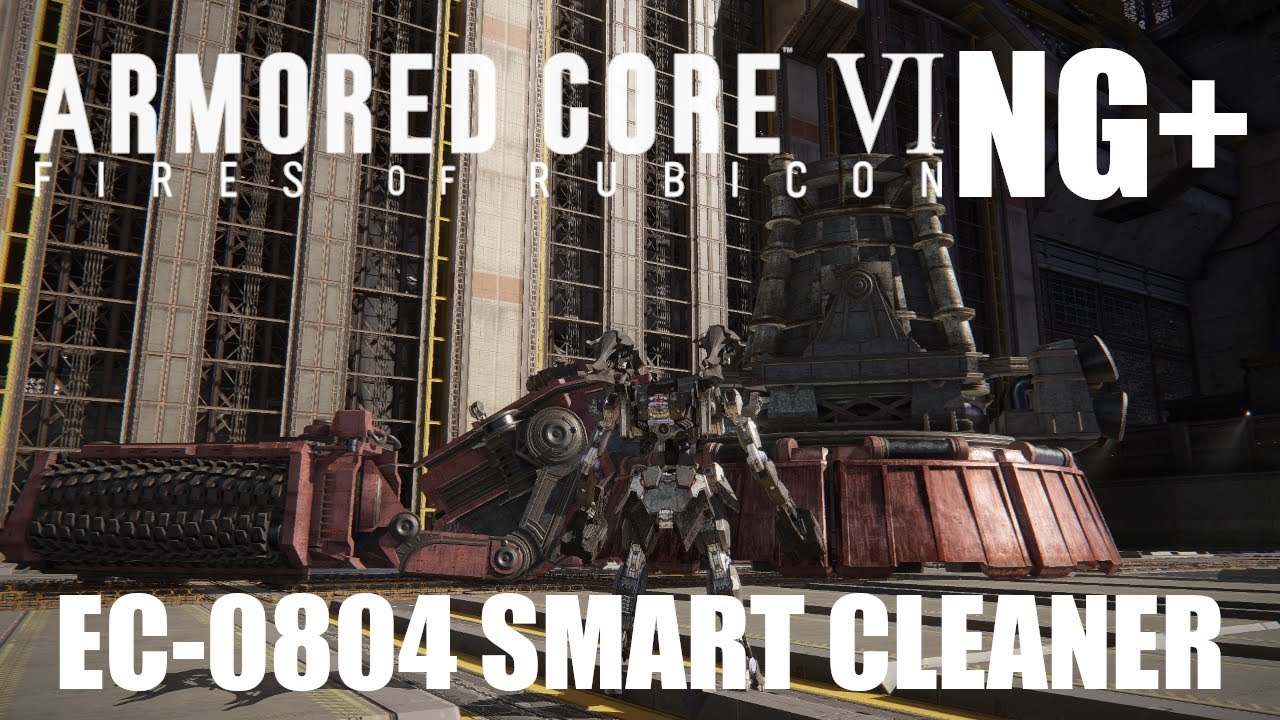Armored Core 6 NG+ Boss Fight: EC-0804 SMART CLEANER - YouTube