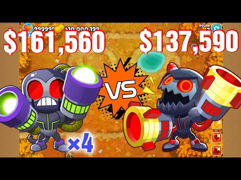 BTD6 - Four Tech Terrors VS One Anti-Bloons Test - YouTube
