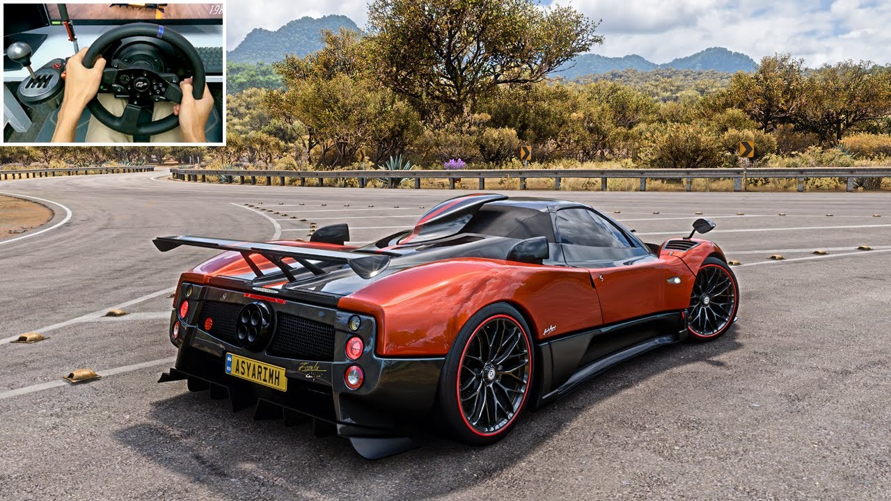 1000HP Pagani Zonda Cinque - Forza Horizon 5 | Thrustmaster T300RS ...