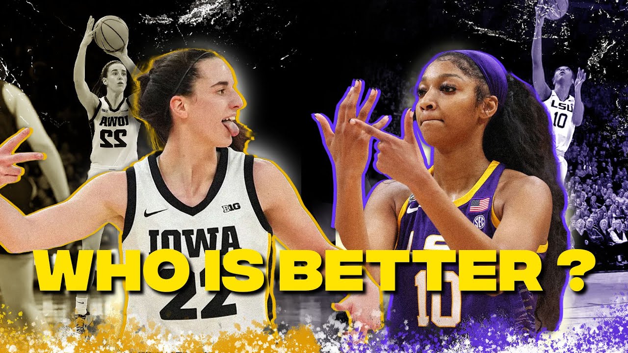 Caitlin Clark vs. Angel Reese: A Rivalry to Remember - YouTube