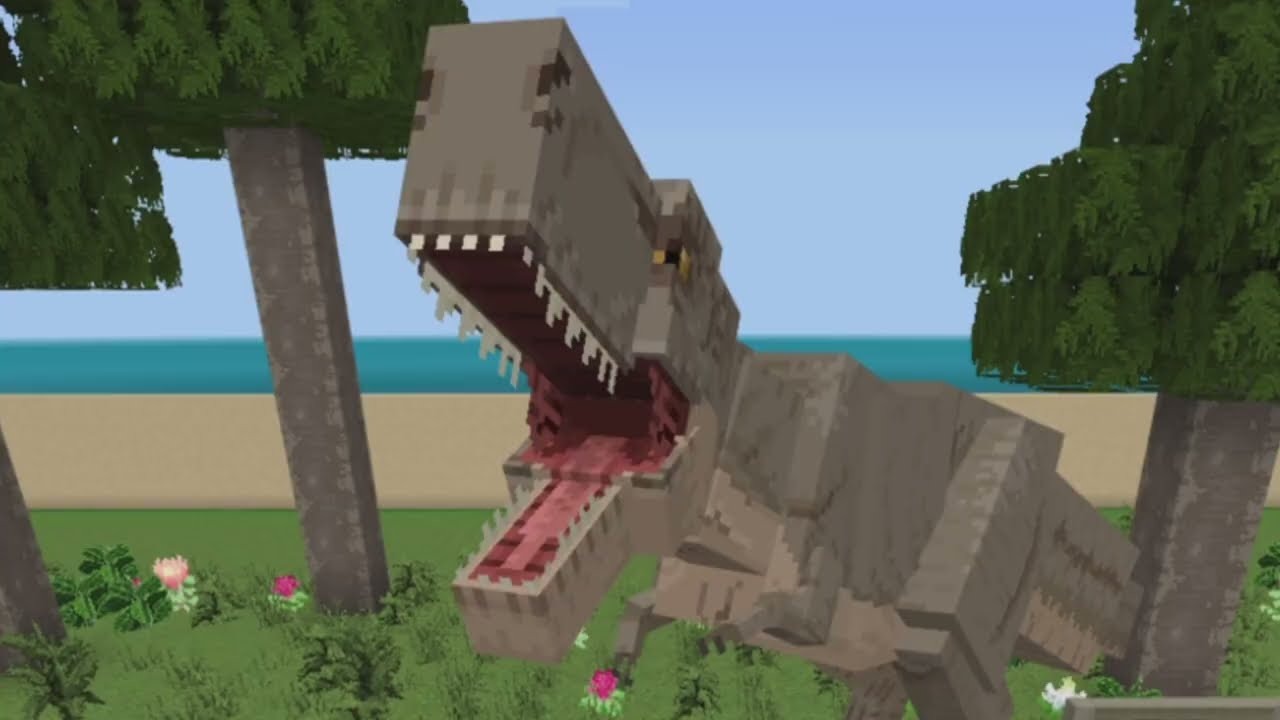 Minecraft Jurassic Park Building Ideas - YouTube