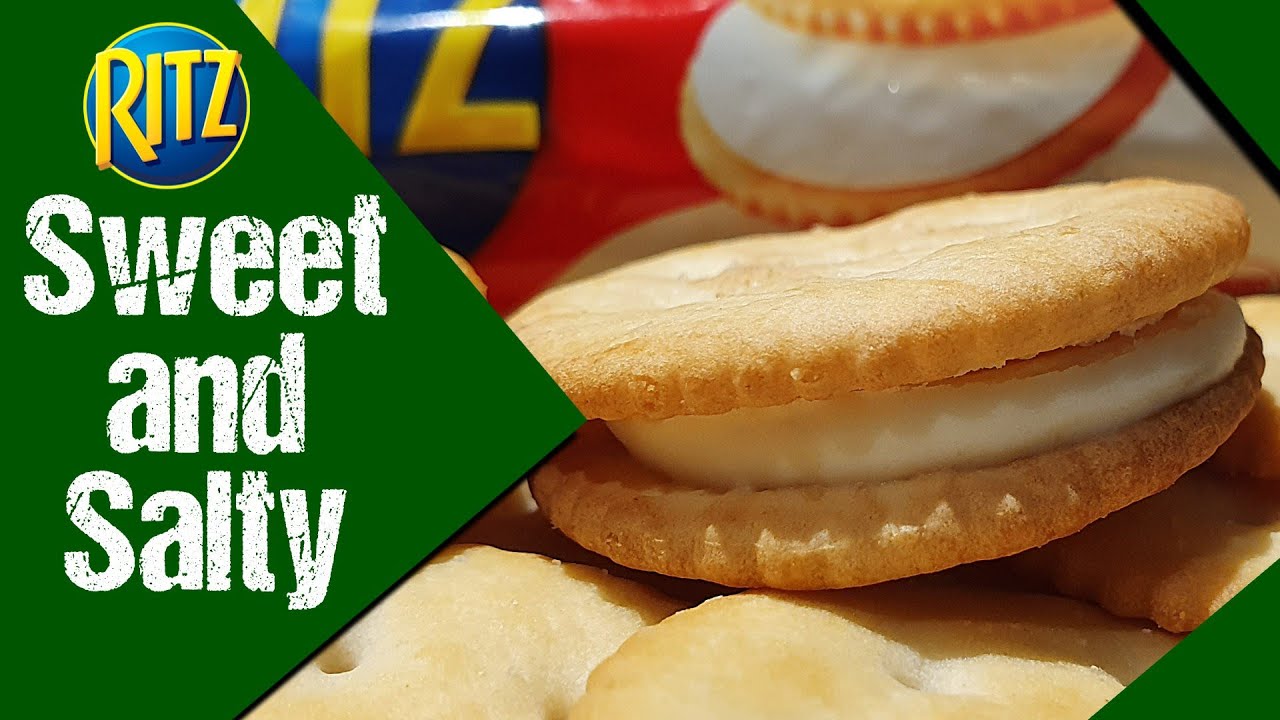 Ritz Sweet n Salty Vanilla Sandwich Review (Australia) - YouTube