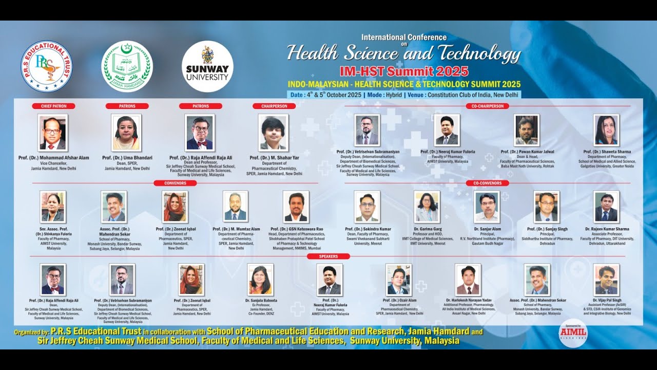 International Conference on Health Science & Technology (IM-HST Summit ...
