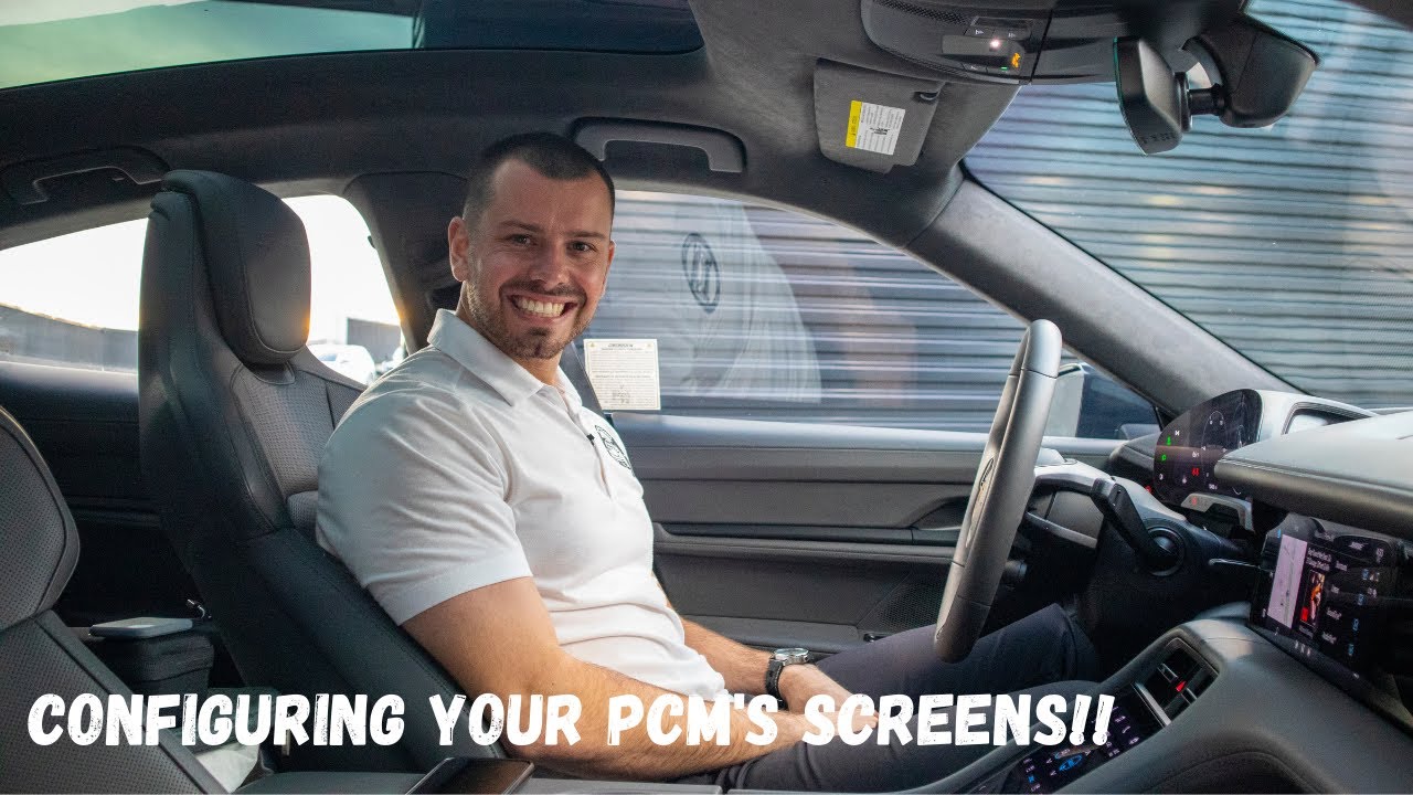 How to Configure Your Porsche's PCM 6.0 Home Screen & My Screen!! - YouTube