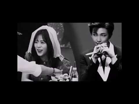 BTS  RM  BLACKPINK   JISOO 😙 Namsoo😙  LOST  ON  YOU   FMV